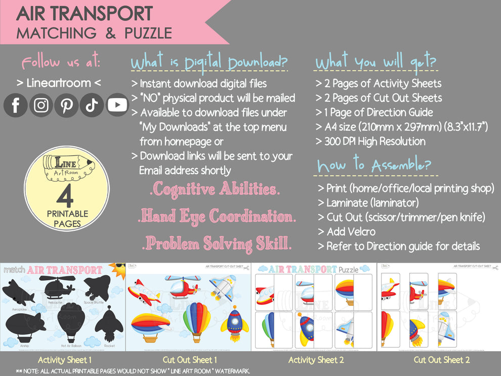 Exciting Air Transportation Activities for Kids to Boost their Learning ...