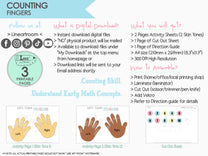 Count Numbering with Fingers Activity – Unlock Early Math Skills ...