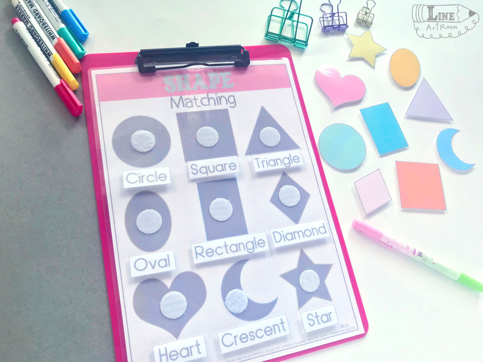 Matching Shape Activities for Preschoolers with Fun & Educational Games ...