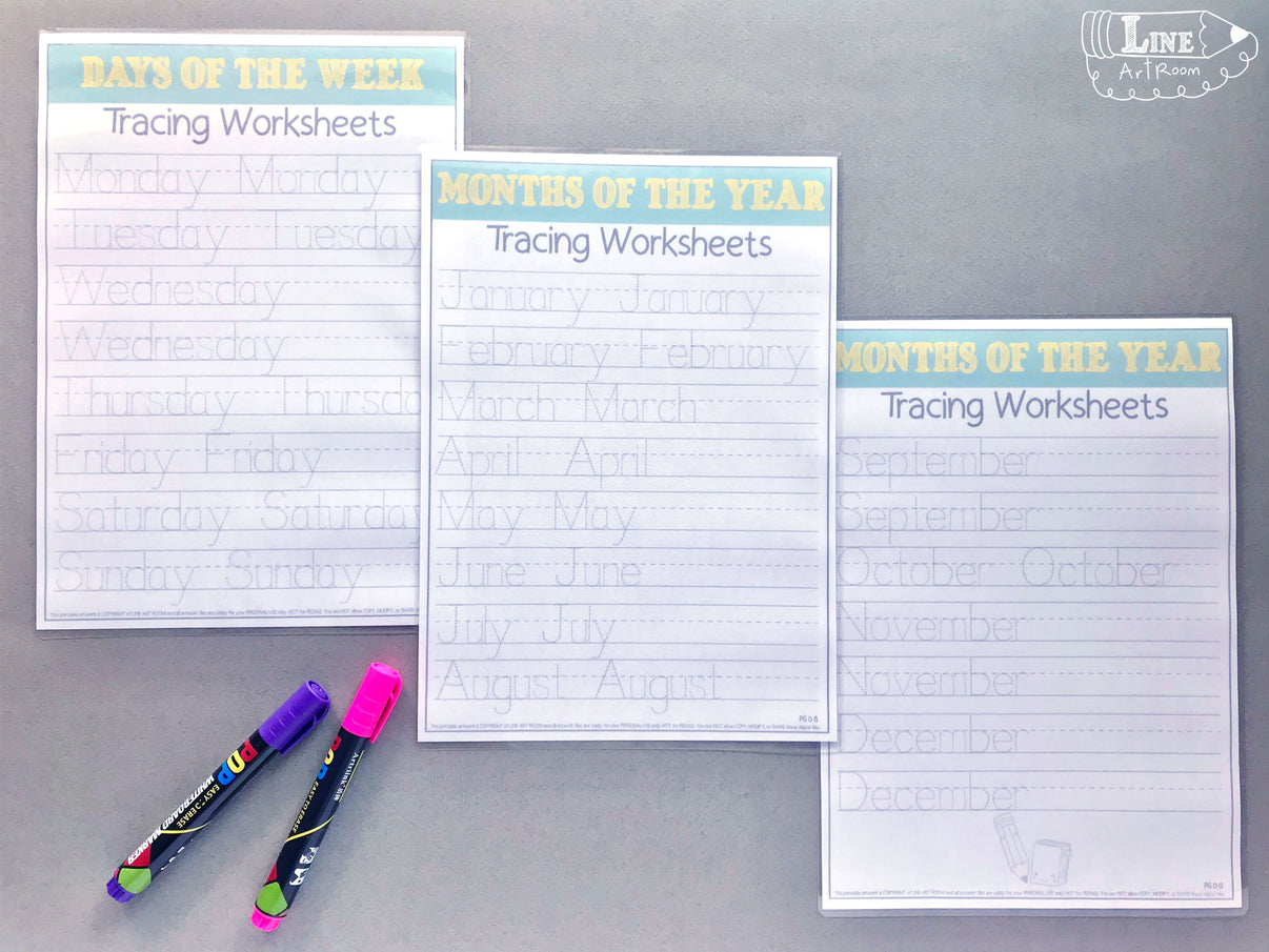 Master Early Skills with Comprehensive Tracing Worksheets for Nursery ...